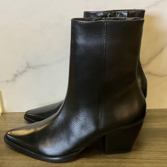 Matisse | Shoes | Matisse Black Leather Ankle Booties | Poshmark